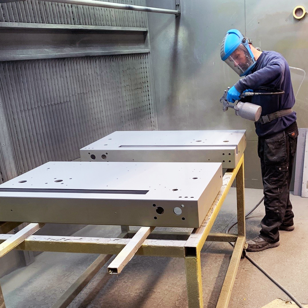 Drying and Curing Modules Spray Painted to Perfection – Natgraph